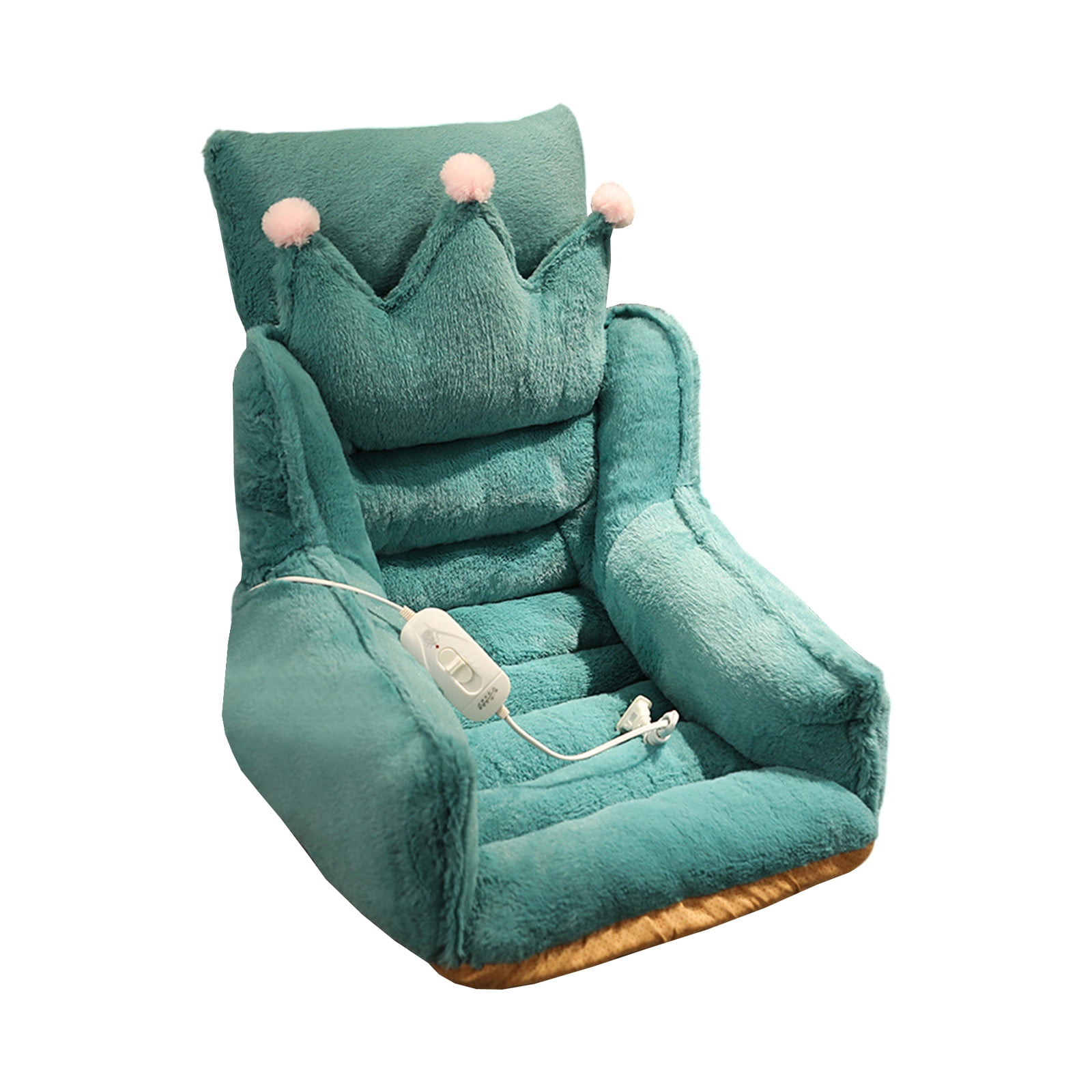 Blue Heated Seat Cushion For Office Chair And Car With Built In ...