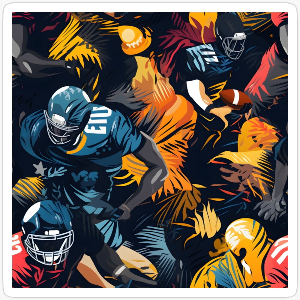 Blue Helmet Sticker Baseball Sticker, Football Sticker, Basketball ...