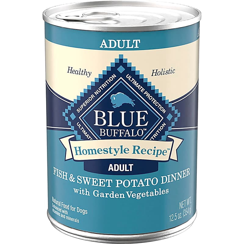 Blue Homestyle Recipe Fish And Sweet Potato Dinner With Garden ...