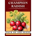 Champion Radish Vegetable (200 Unit) | Non-GMO | Organic | Fresh | Fast ...
