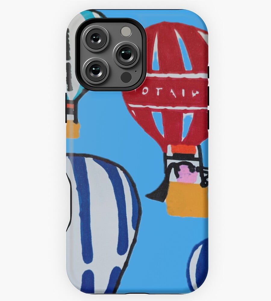 Blue Hot Air Balloons GA110 Phone Case for iPhone 11 to 17 Pro Max ...