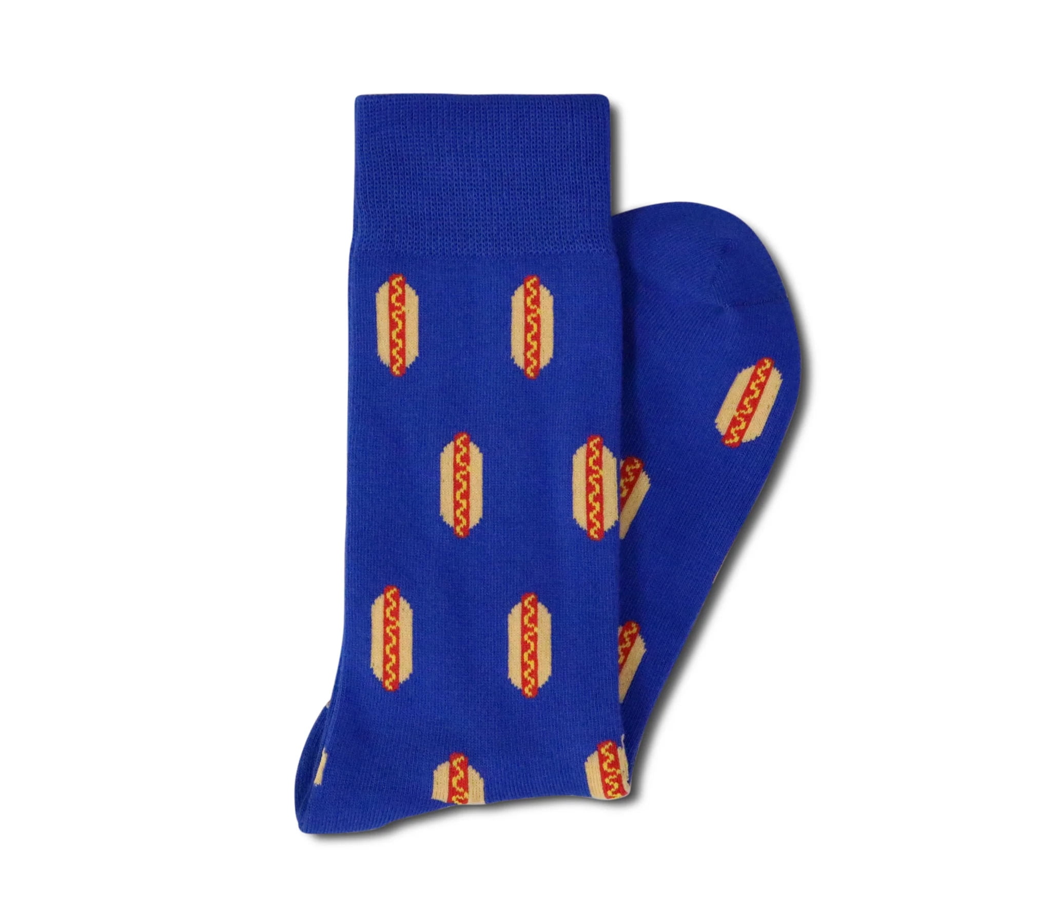 Blue Hot Dog Socks - Walmart.com