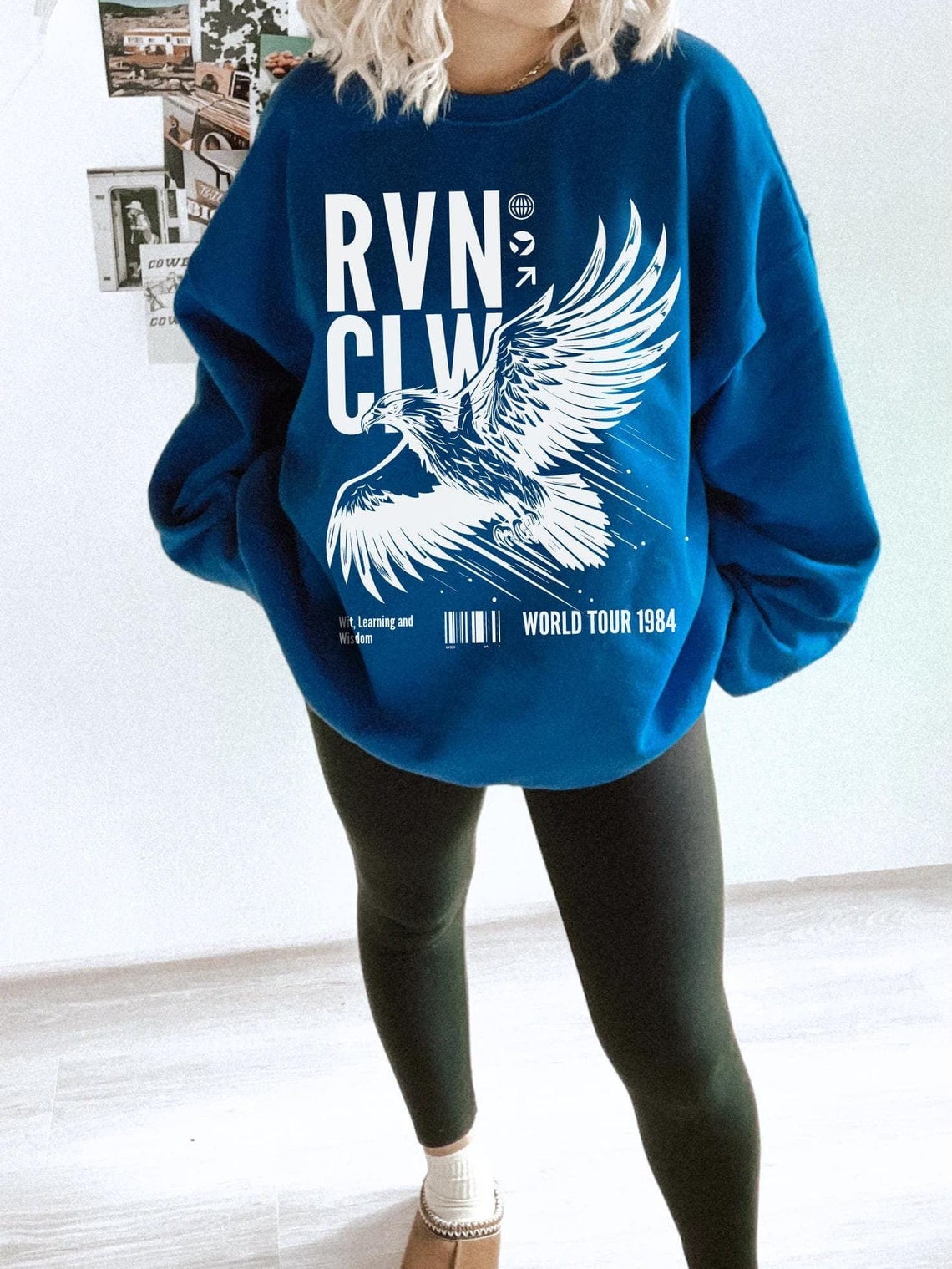 Blue House Sweater UNISEX Lovegood House of Eagle World Tour Pottery ...