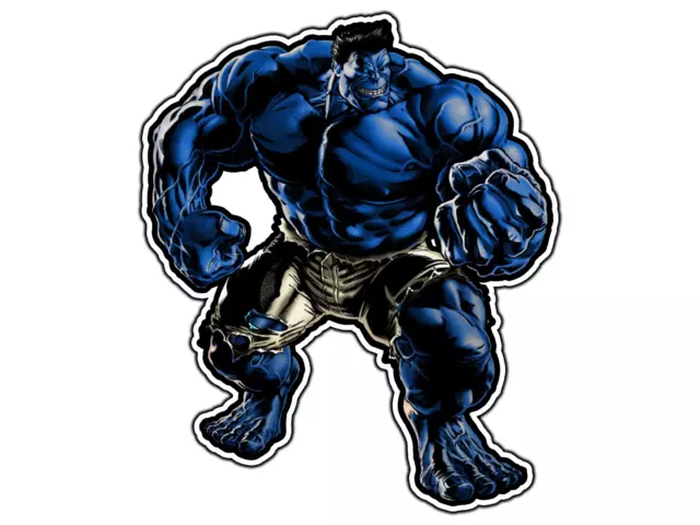 Blue Hulk Comics Waterproof Sticker Phone Decal Water Bottle Stickers ...