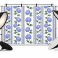 Blue Hydrangea Flower Photography Backdrop 12x8FT, Stripes Farmhouse ...
