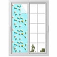 Blue Ice Cream Window Privacy Film, Summer Colorful Ice Cream Static ...