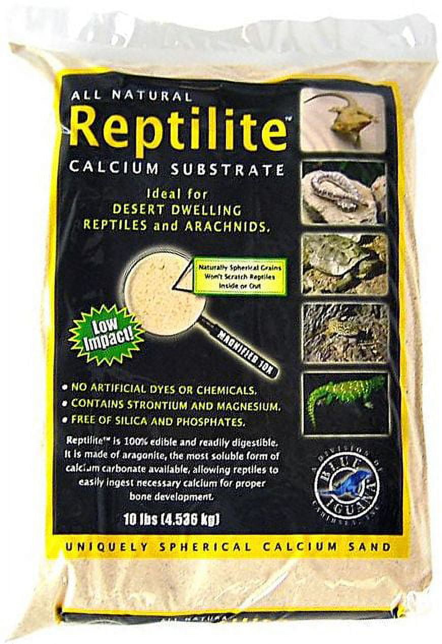Blue Iguana Reptilite Calcium Substrate for Reptiles - Aztec Gold ...