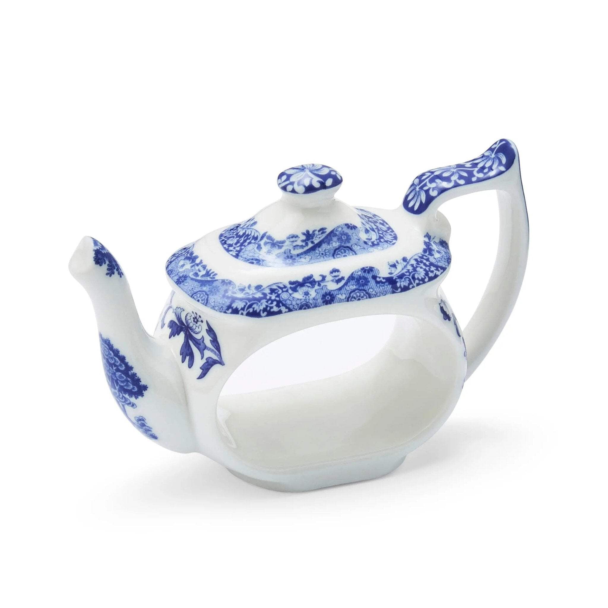Blue Italian - Giftware Accessories Blue Italian Teapot Napkin Rings ...