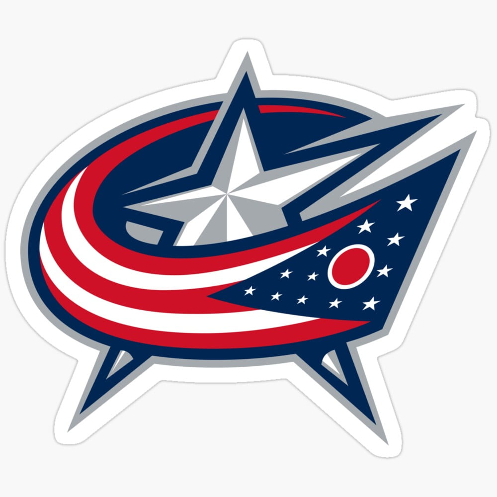 Blue Jackets Logo Sticker Phone Decal Water Bottle Stickers Car Decals ...