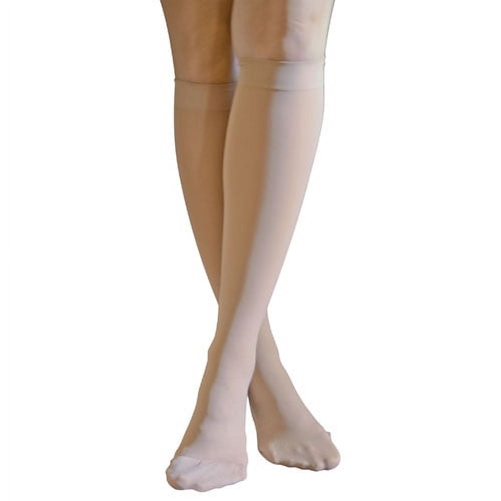 Blue Jay Anti-Embolism Medical Legwear in Beige - 15-20mmHg Medium Knee ...