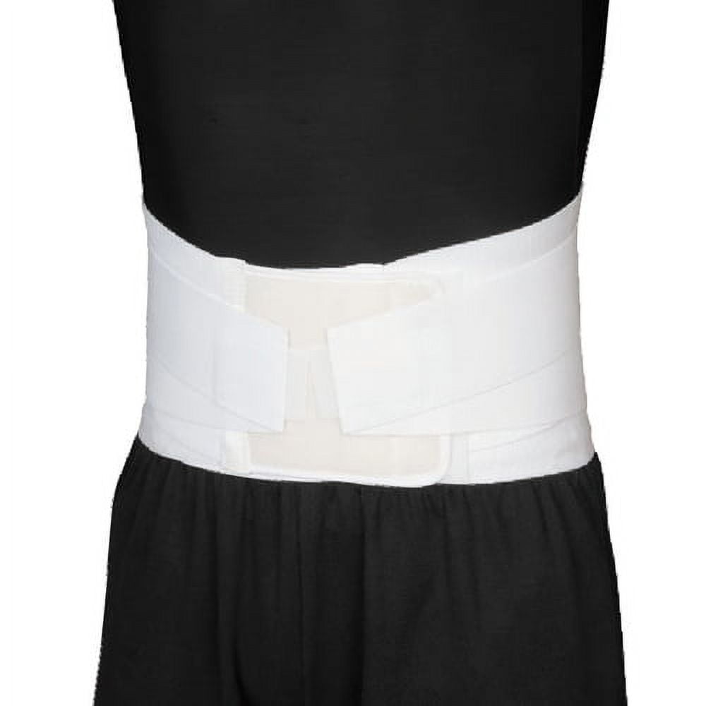 Blue Jay Univ Back Support w/Lumbar Tension Straps-White - Walmart.com
