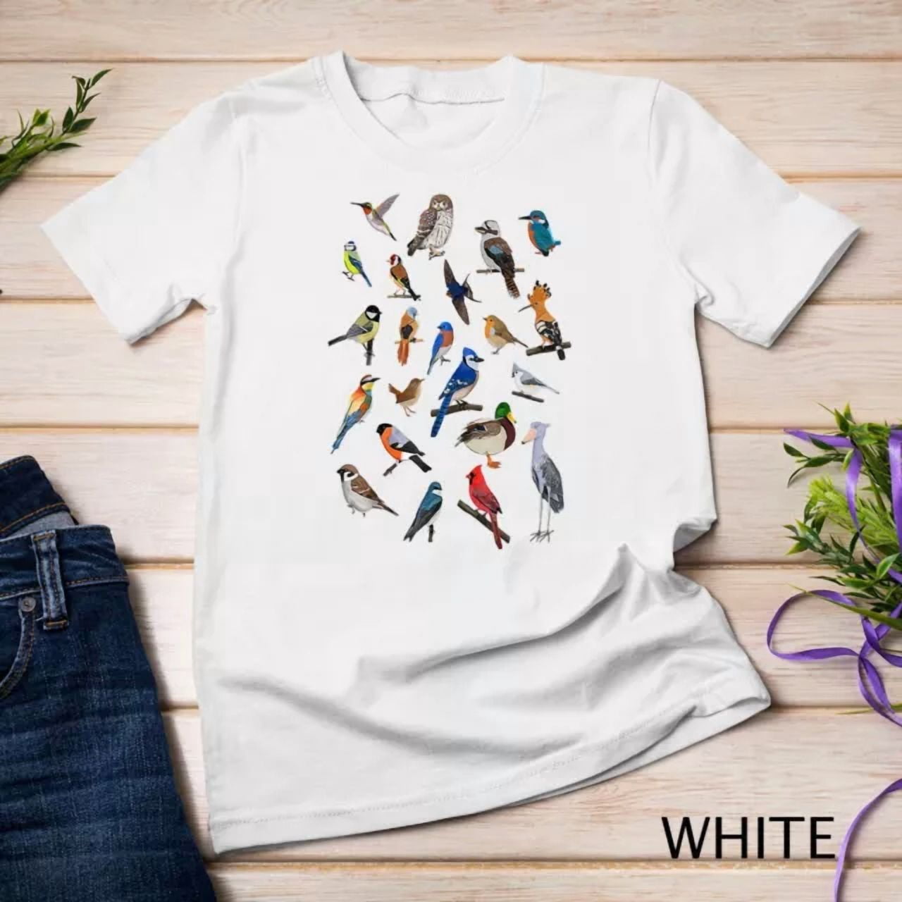 Blue Jay Cardinal Bullfinch Birds Birdlover Animal Biologist Unisex S ...