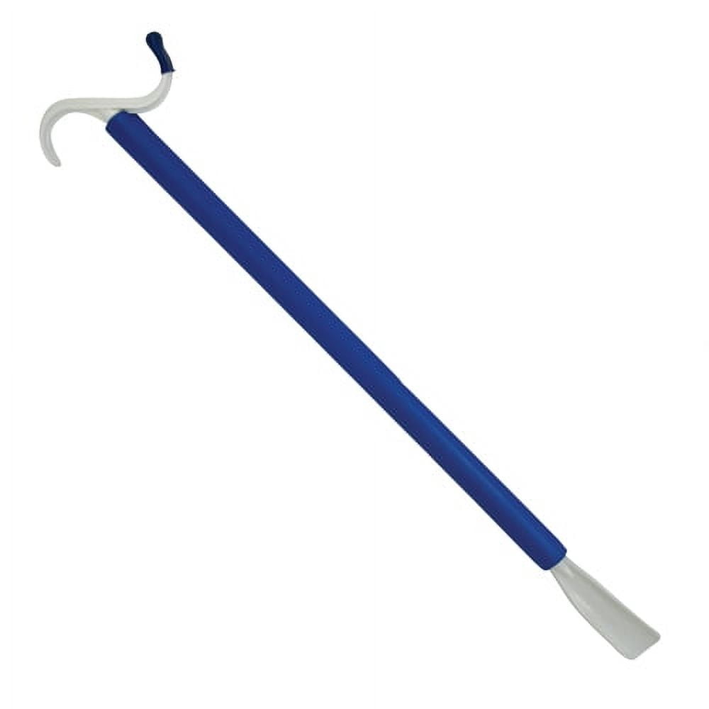 Blue Jay Dressing Stick - 24'' Soft Foam-Covered Handle, 2-in-1 Tool ...