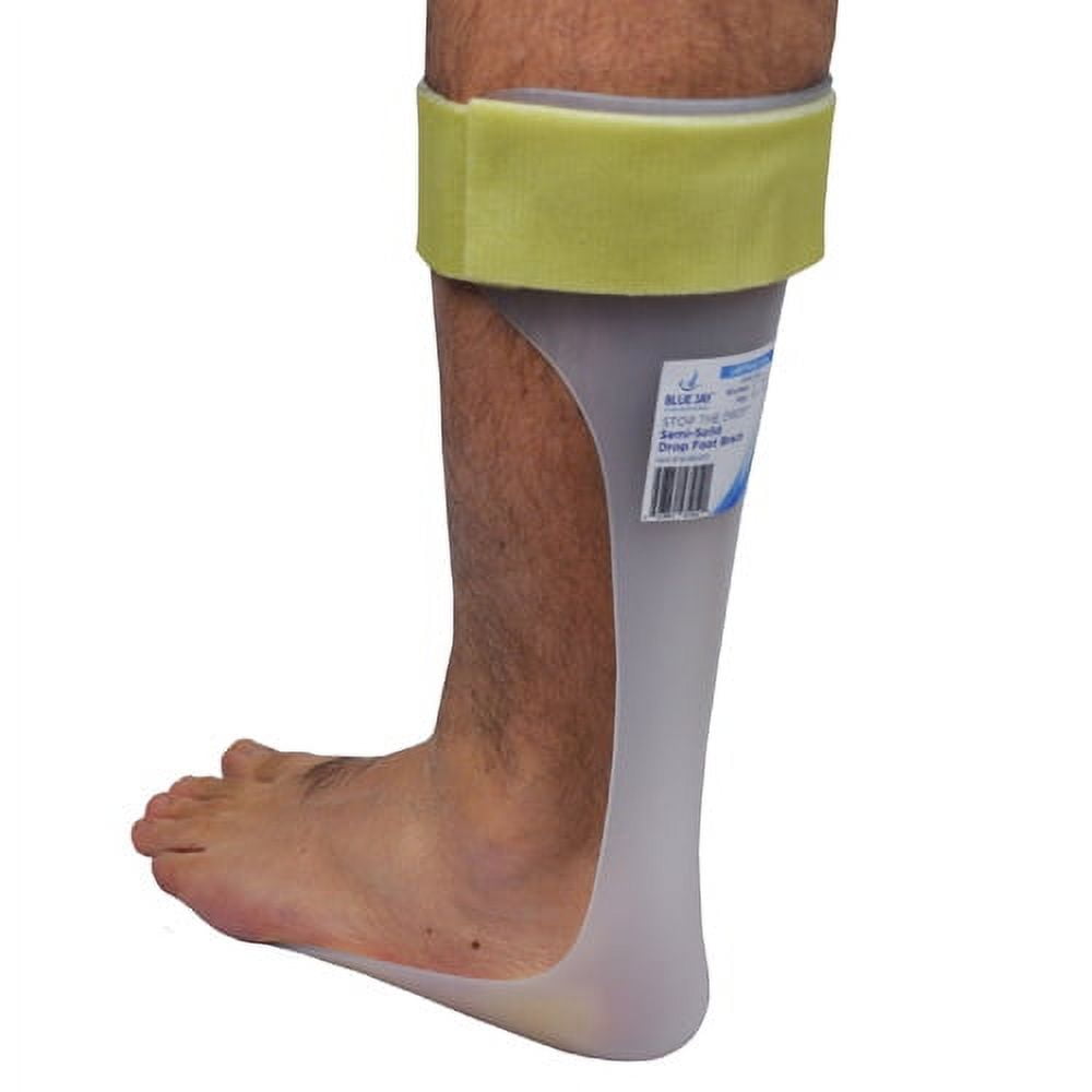 Semi-solid Ankle Foot Orthosis Drop Foot Brace Large Right - Walmart.com