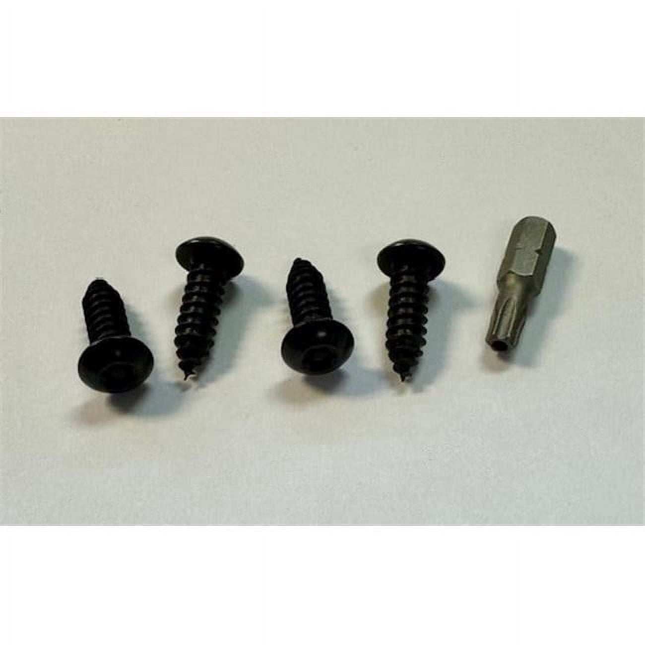 Blue Jay Fasteners BLX-TR-1434-4 Tamper Proof License Plate Screws ...