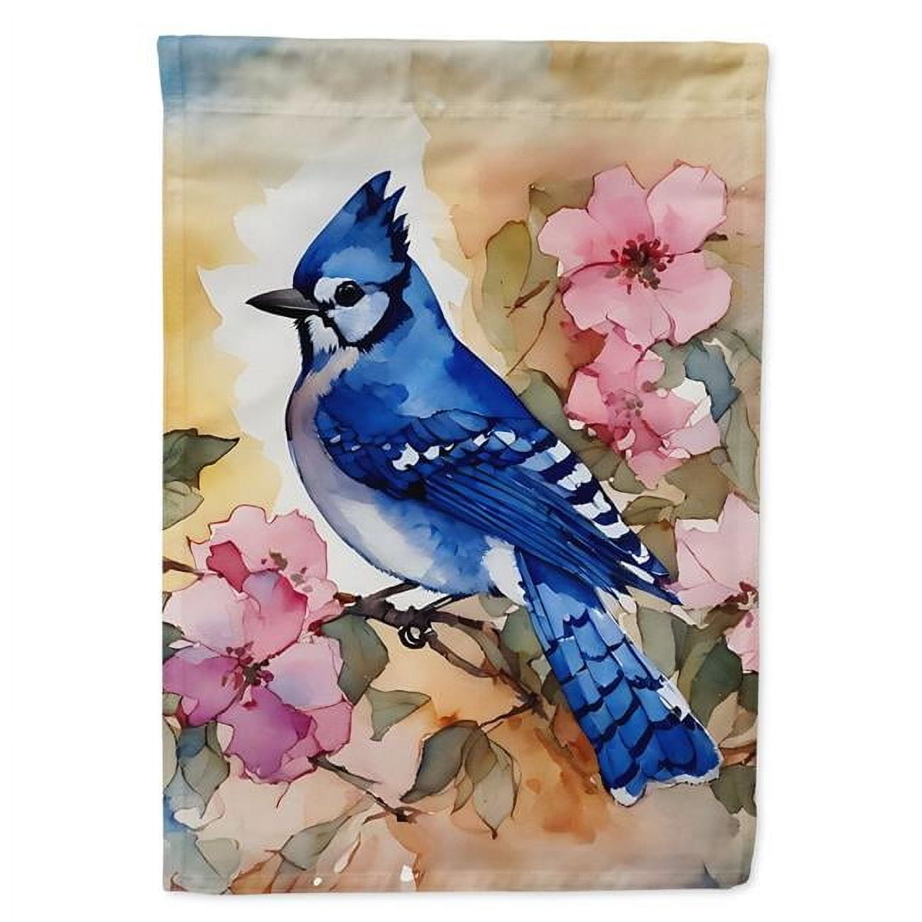 Blue Jay Garden Flag 11.25 in x 15.5 in - Walmart Business Supplies