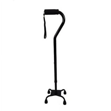Medline Aluminum Quad Cane Small Base Bronze - MDS86222BRZ - Walmart.com