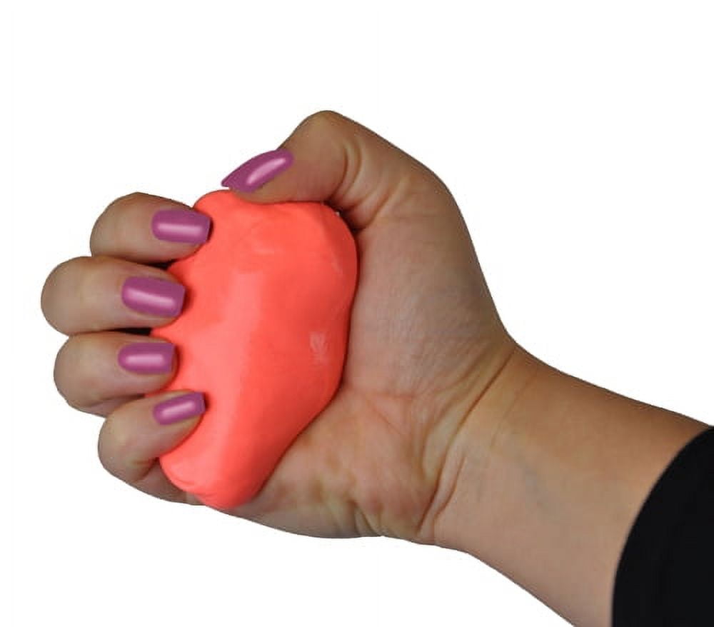 Squeeze 4 Strength 4 oz. Hand Therapy Putty Red Soft - Walmart.com