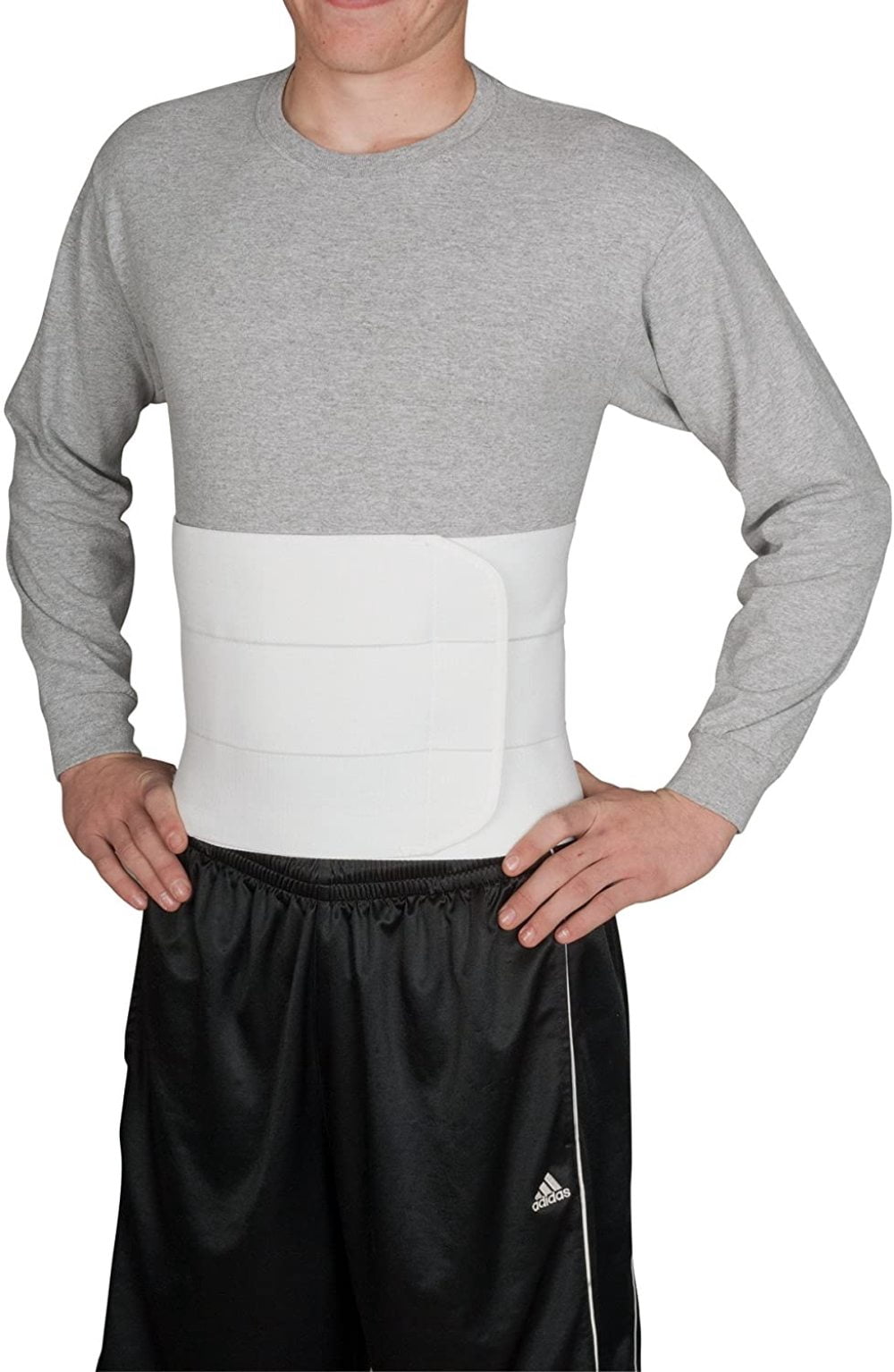 Blue Jay Universal Abdominal Binder, White - Umbilical Hernia Belt for ...