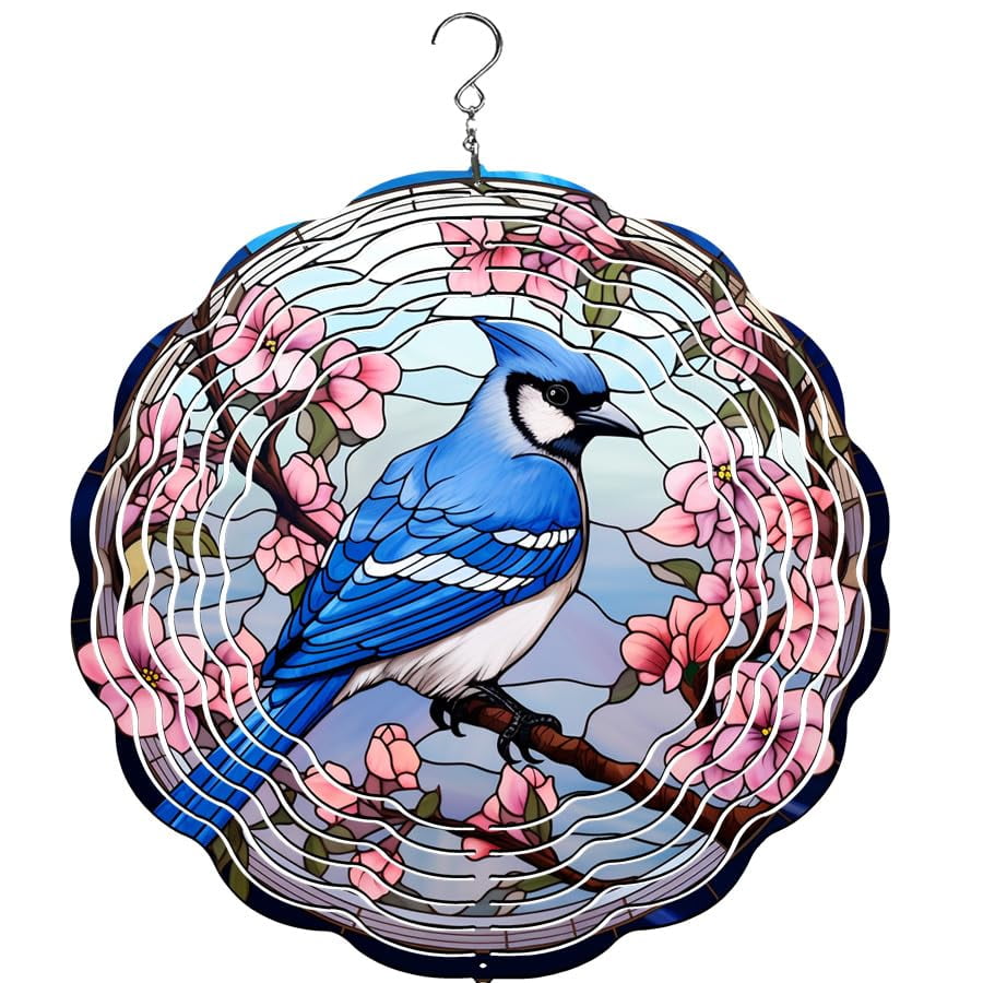 Blue Jay Wind Spinner | 10" Windspinner | Wind Spinner | Bird Lovers ...