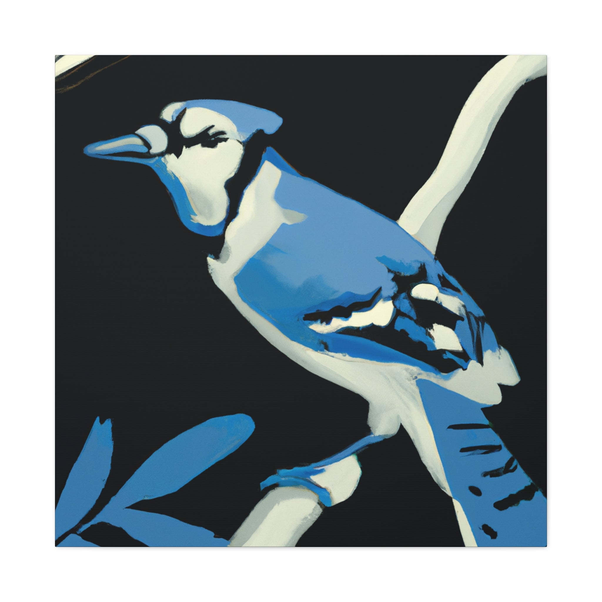 "Blue Jay of Neoclassicism" - Canvas - Walmart.com