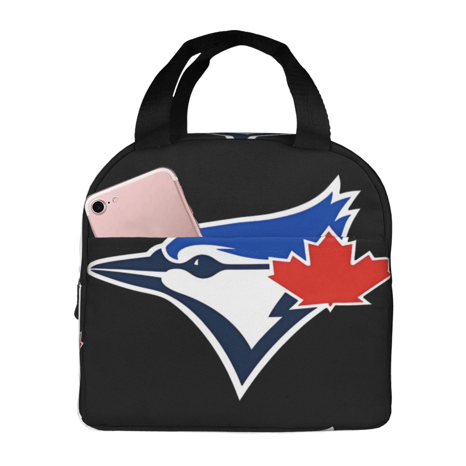 Blue_Jays Baseball Fans Custom Team LOGO Insulated Lunch Bag Reusable ...