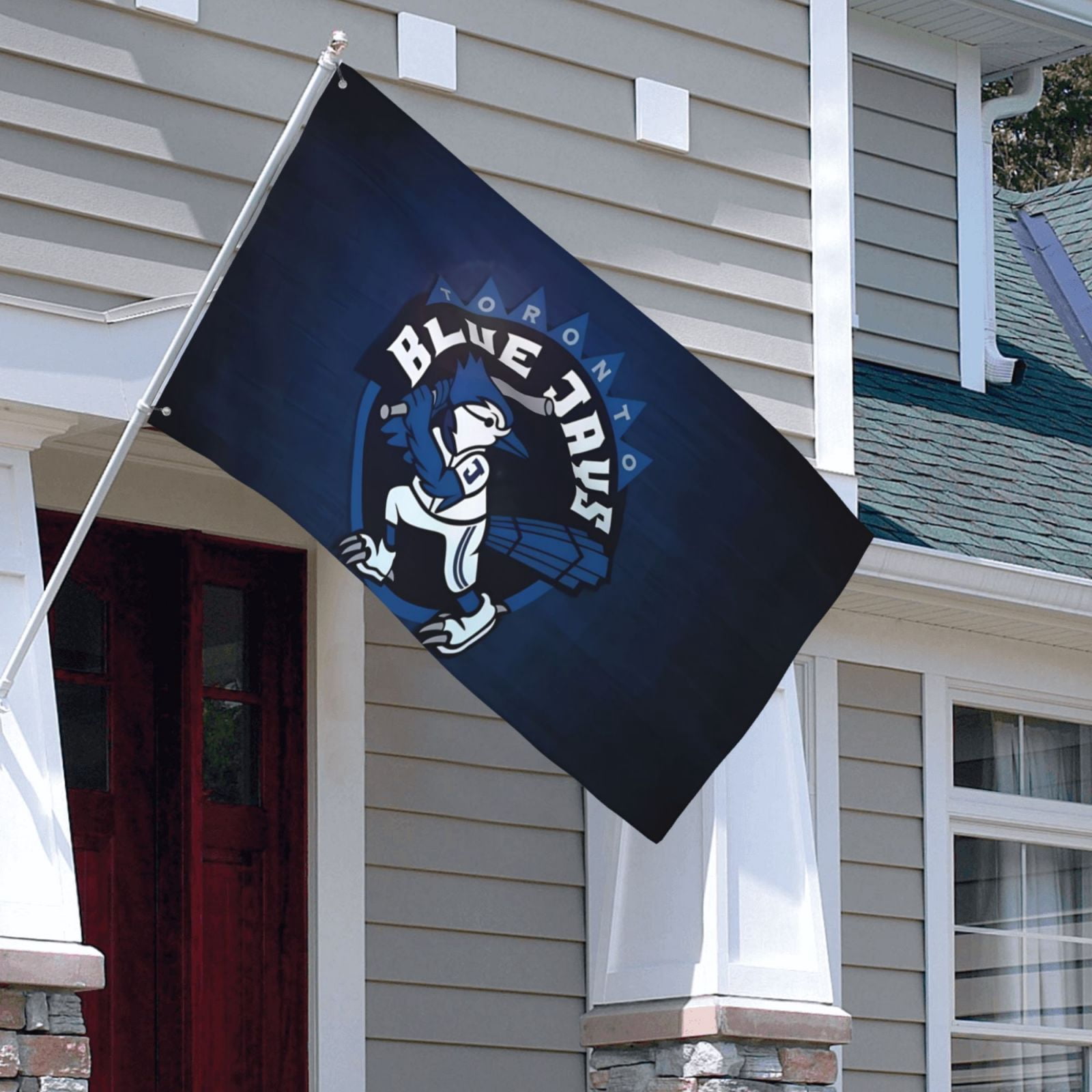 Blue_Jays Baseball Team Custom 3x5FT Polyester Flag, Easy to Install ...