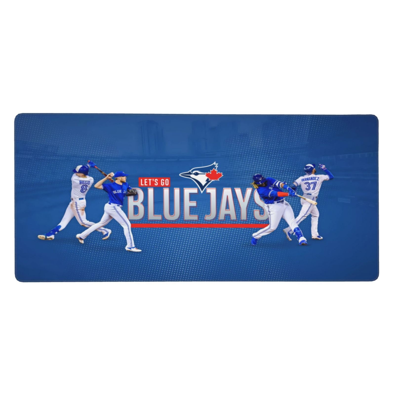 Blue_Jays Baseball Team Custom Thick Keyboard Mat 16x35.5 Inch, Extra ...