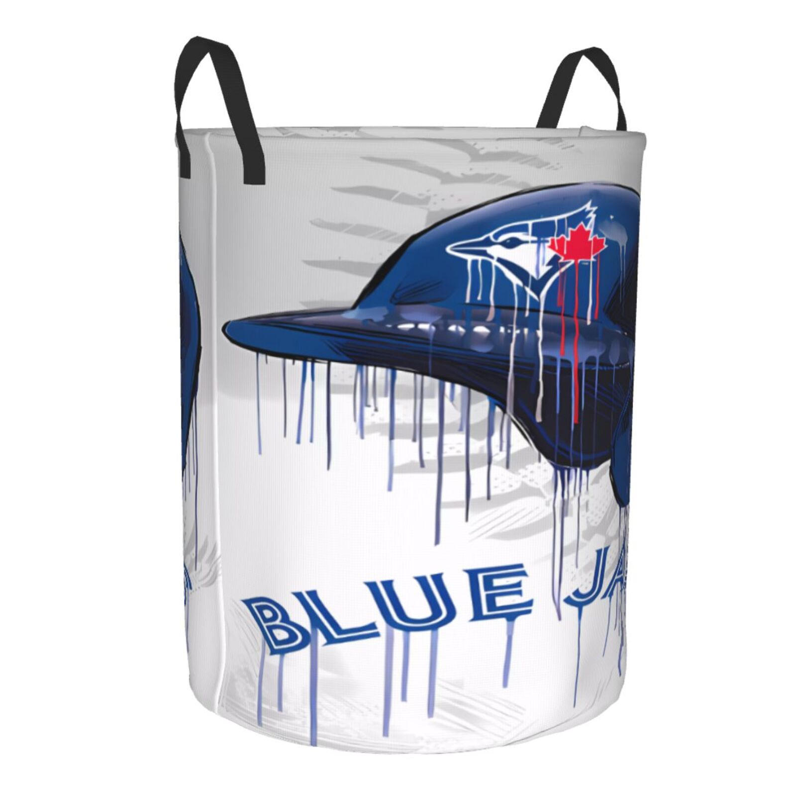 Blue_Jays Baseball Team Round Single Layer Laundry Basket, Cute Boys ...
