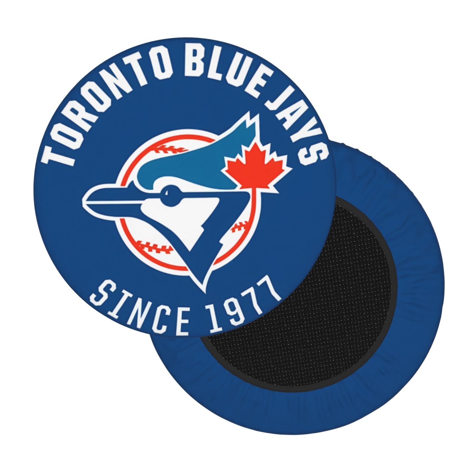 Blue_Jays Baseball Team Stretch Round Bar Stool Cover, Soft And ...