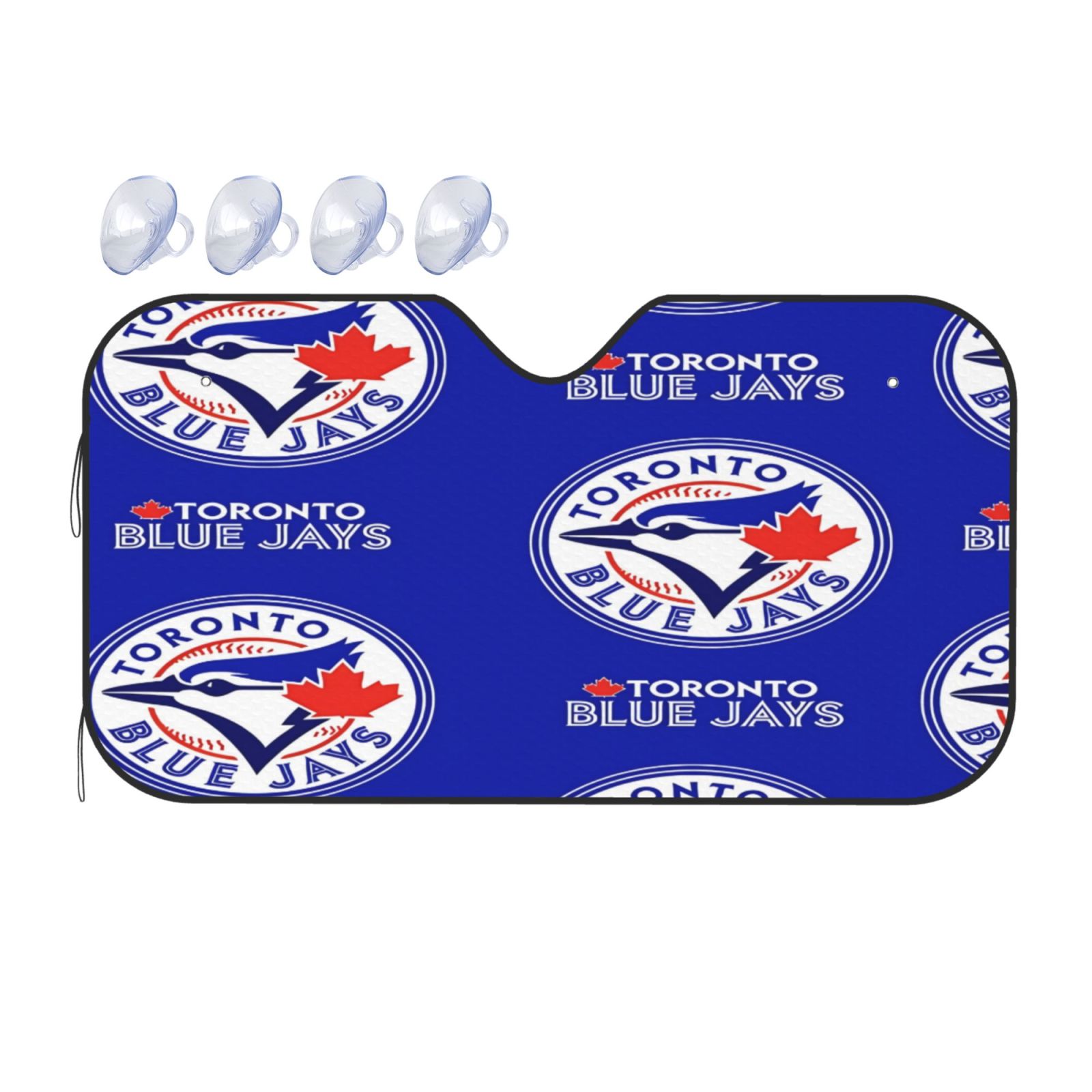 Blue_Jays Car Windshield Sun Shade Foldable Front Windshield Shade for ...