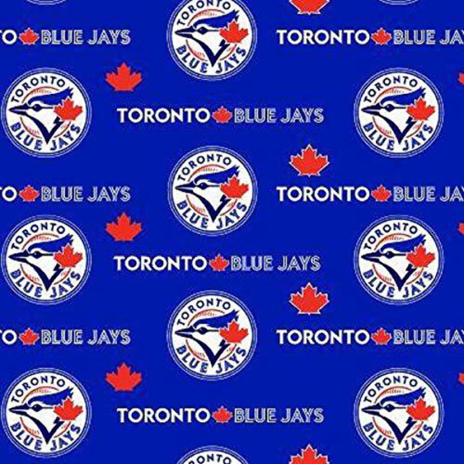 Blue Jays Cotton Fabric - Walmart.com