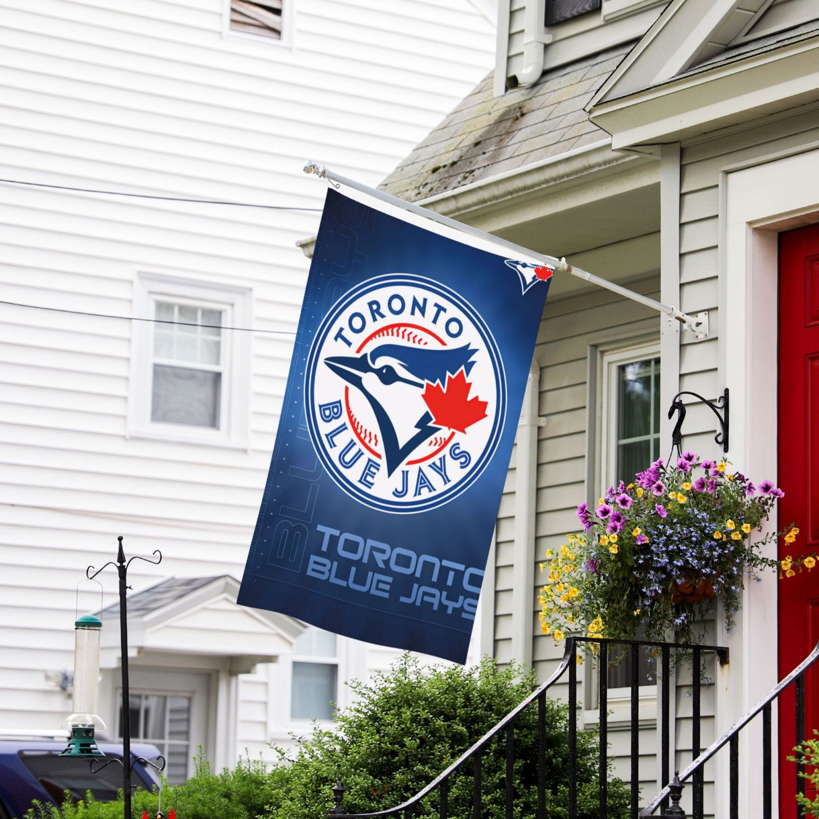 Blue_Jays Custom Outdoor Double Sided Flag 3x5ft Baseball Team Graphic Personalized Garden Decor ...