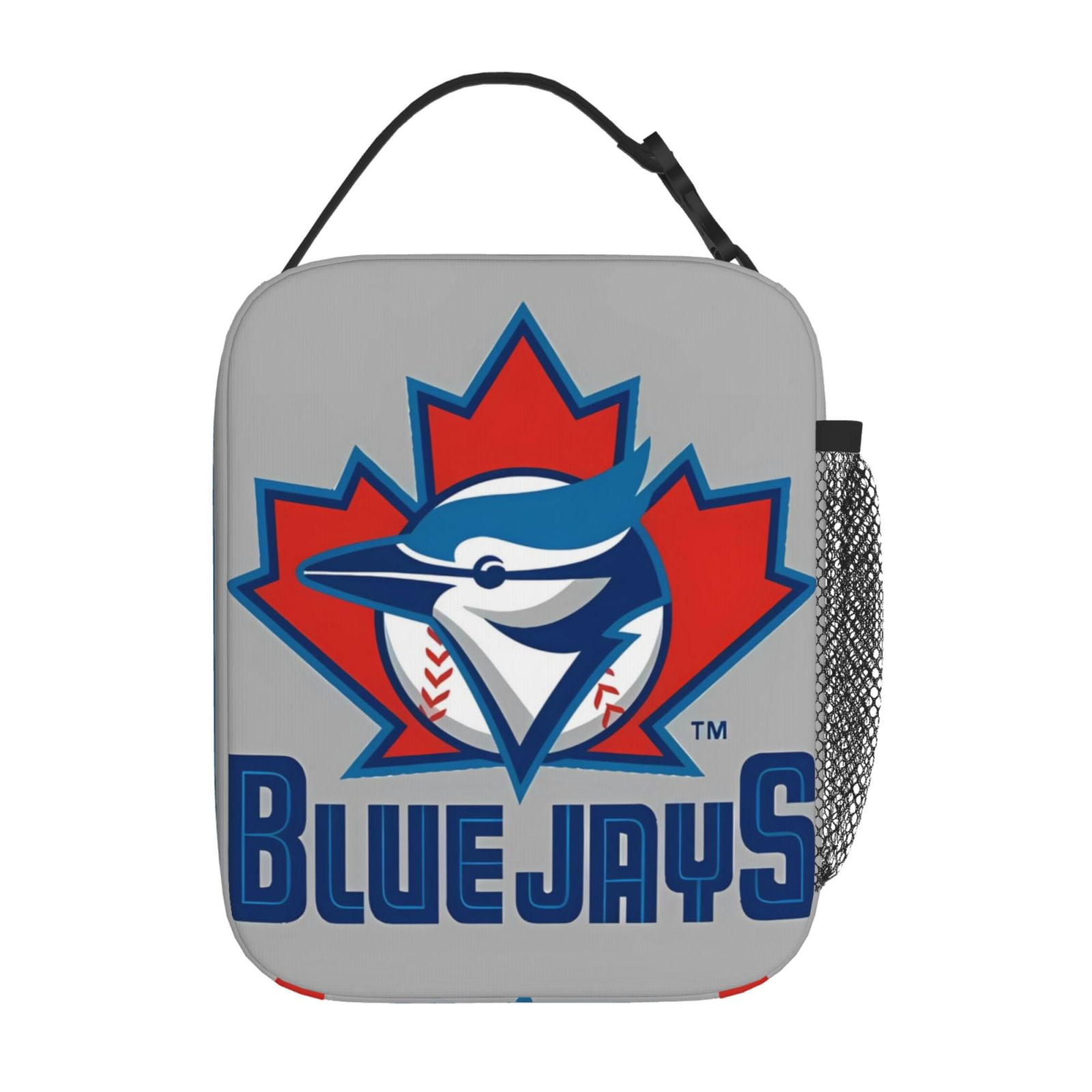 Blue_Jays Insulated Holds Box, Water Bottle, Snacks , Easy Clean Water ...