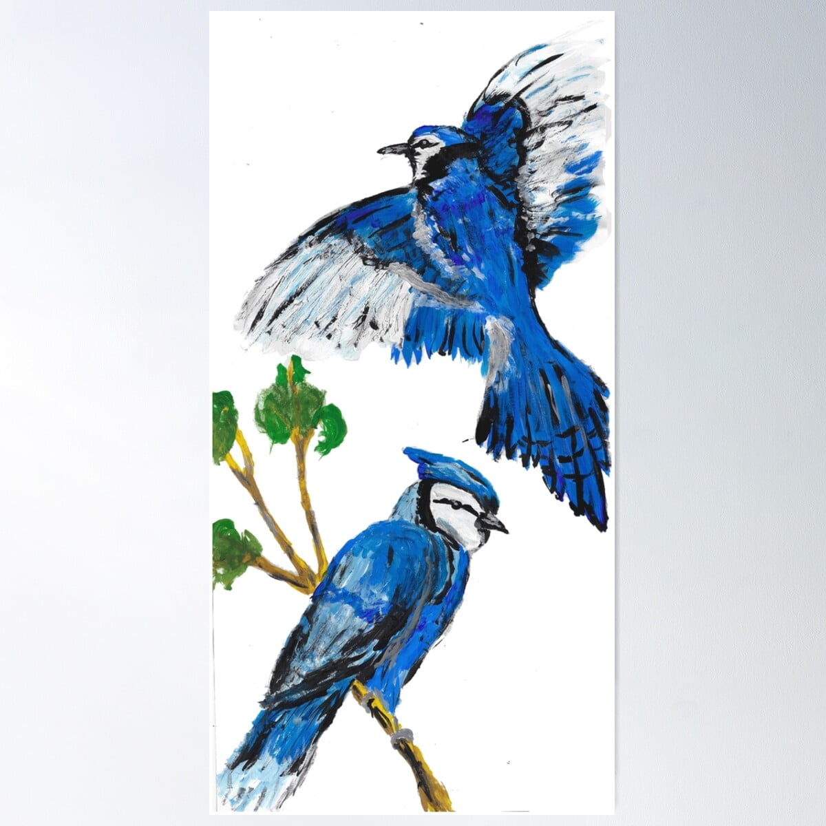 Blue Jays Poster Wall Art, Modern Wall Decor For Living Room Bedroom ...