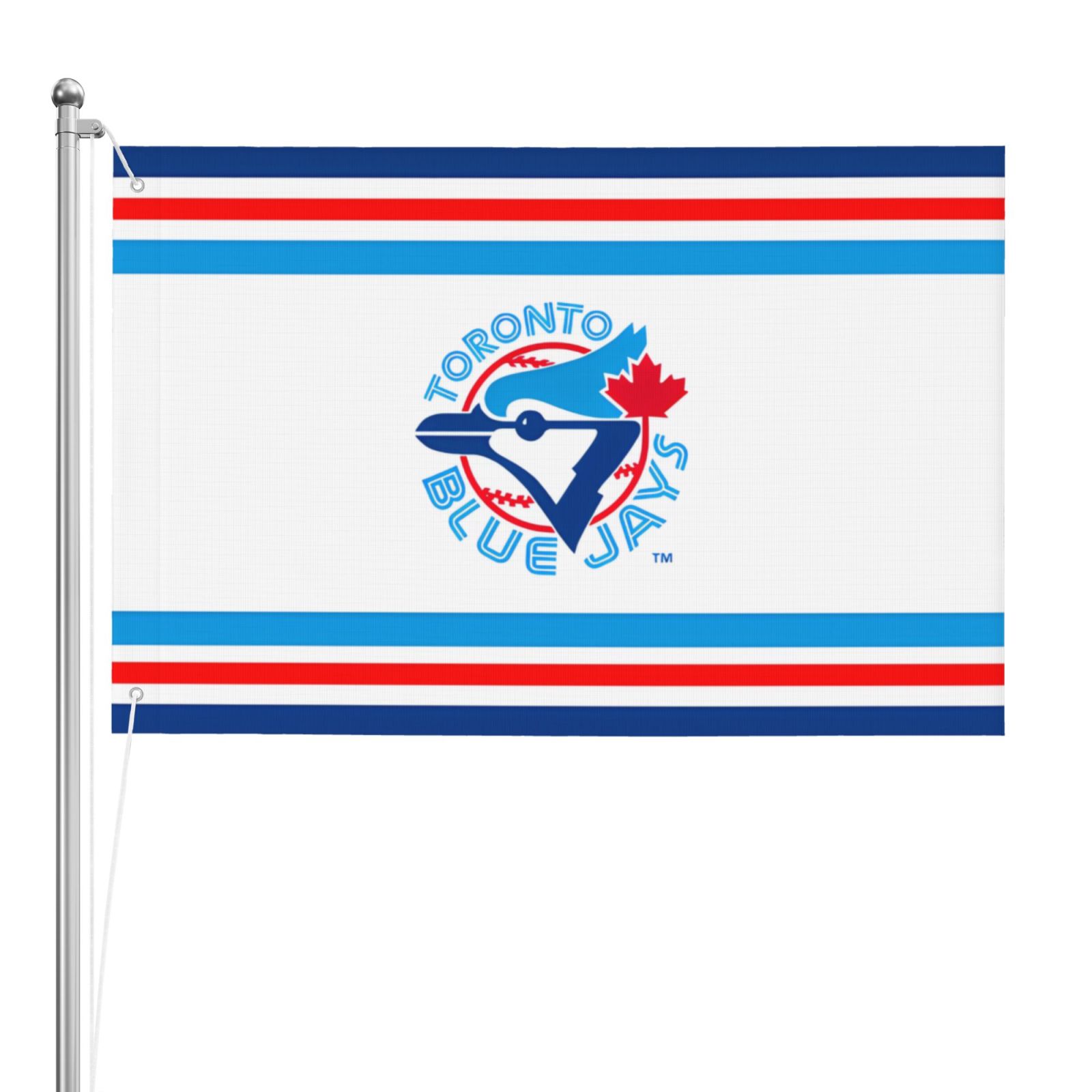 Blue_Jays Three Layer personalized Double Sided Flag Football Fans ...