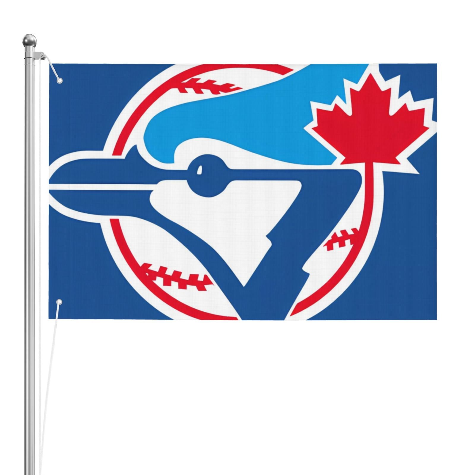 Blue_Jays Three Layer personalized Double Sided Flag Football Fans ...