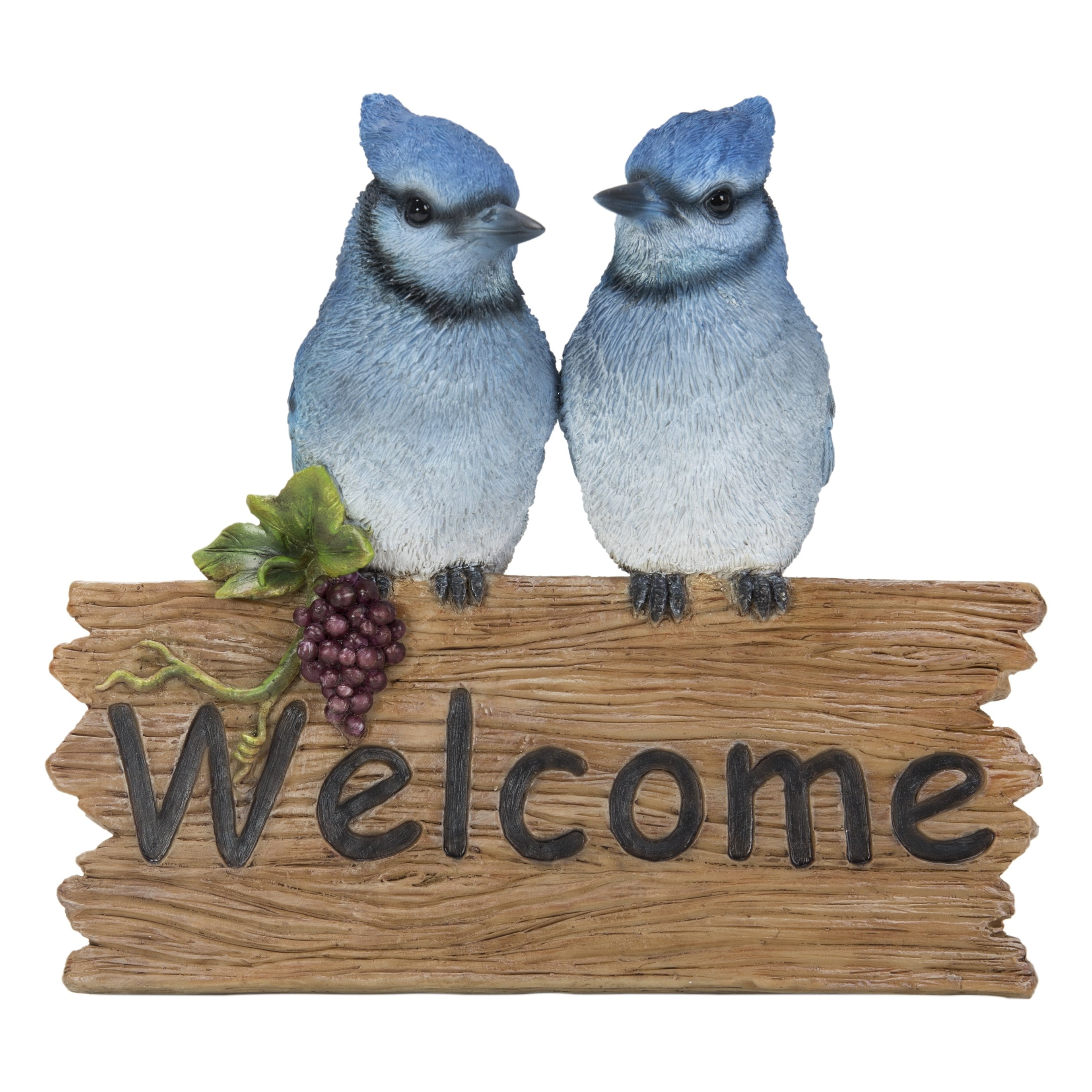 Blue Jays Welcome Sign - Ultra Realistic Garden Statue - Walmart.com