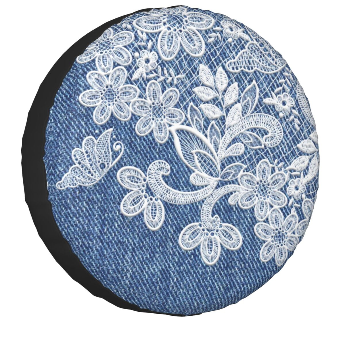 Blue Jeans Texture Spare Tire Cover for Mitsubishi Pajero Custom Denim ...