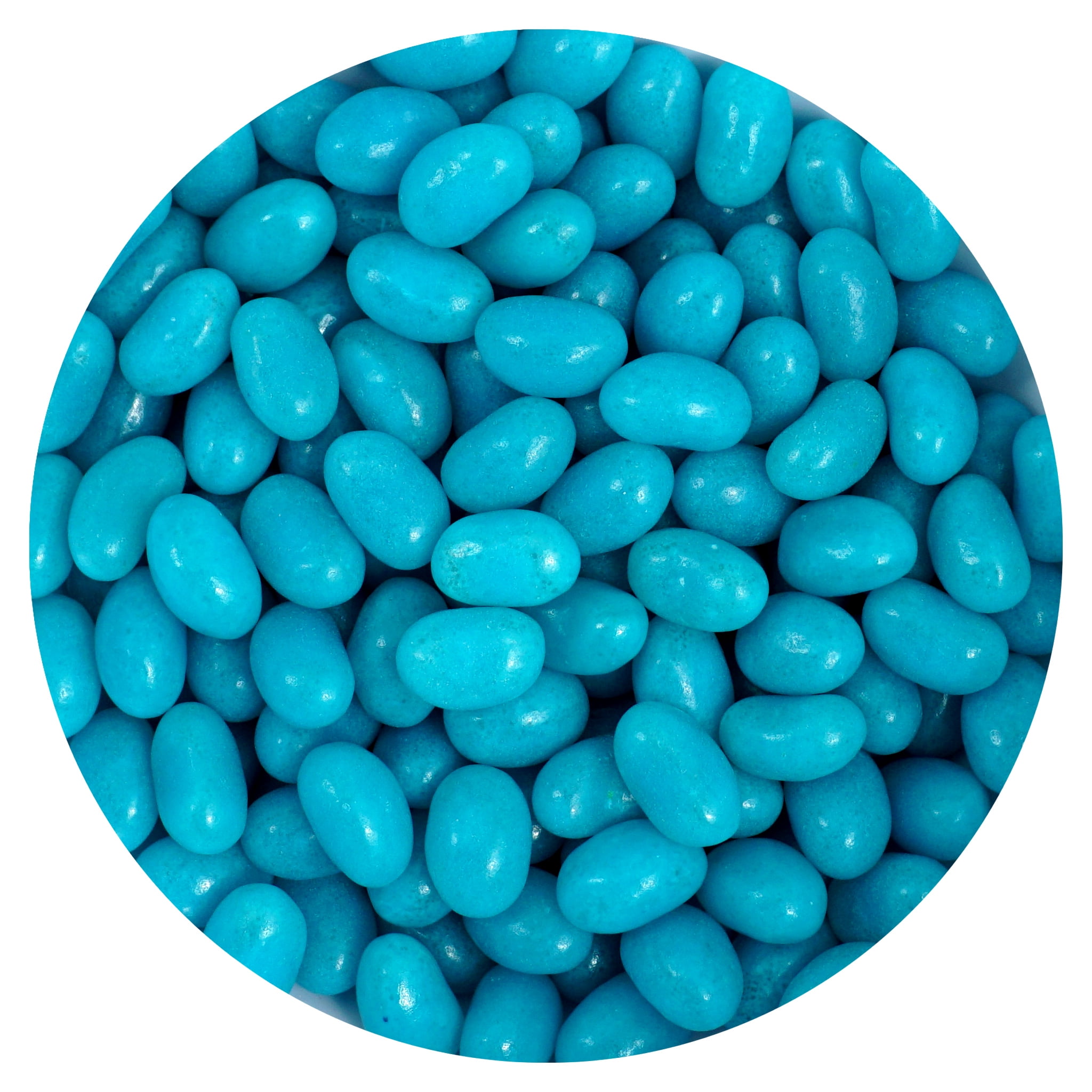 Blue Jelly Beans, 1 Pound Bulk Bag, Blueberry Flavor, Blue Candy, The ...