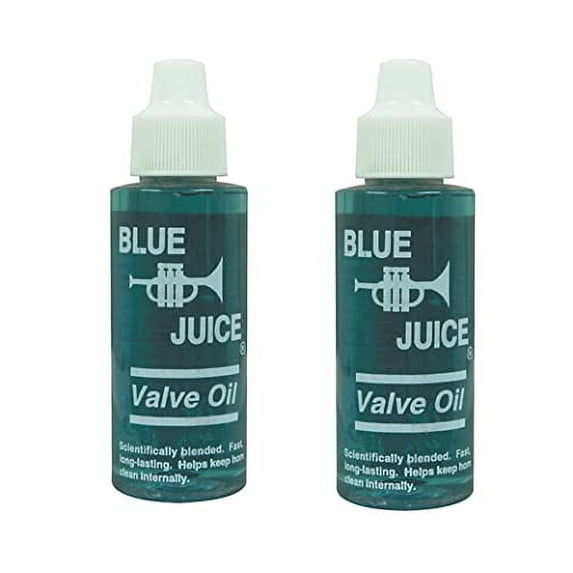 Blue Juice Trumpet Valve Oil, 2 Fl Oz, Fast Action, Lubricates ...