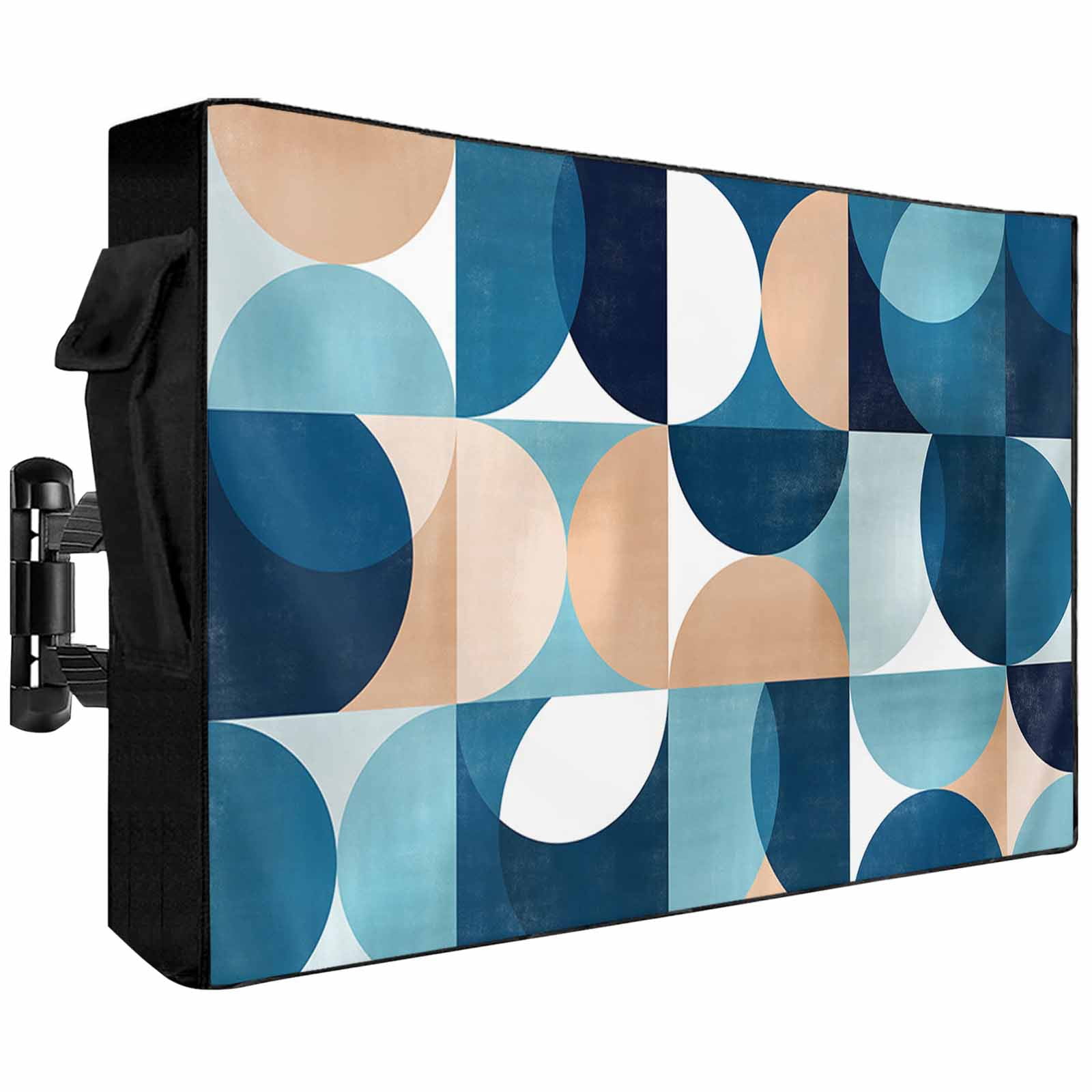 Blue Khaki Outdoor TV Cover 60 to 65 inch Nordic Retro Medieval ...