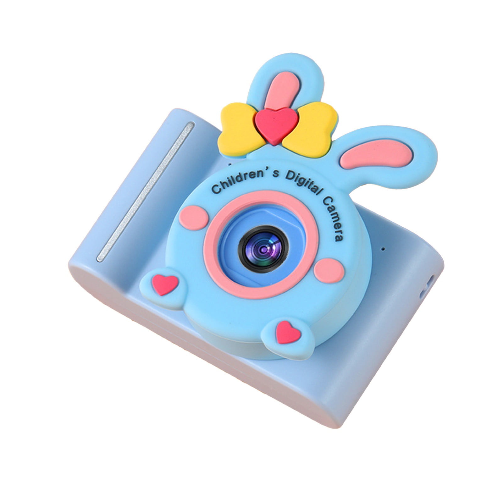 Blue Kids Digital Camera Toy Mini Slr Style With Photo Function Pretend ...
