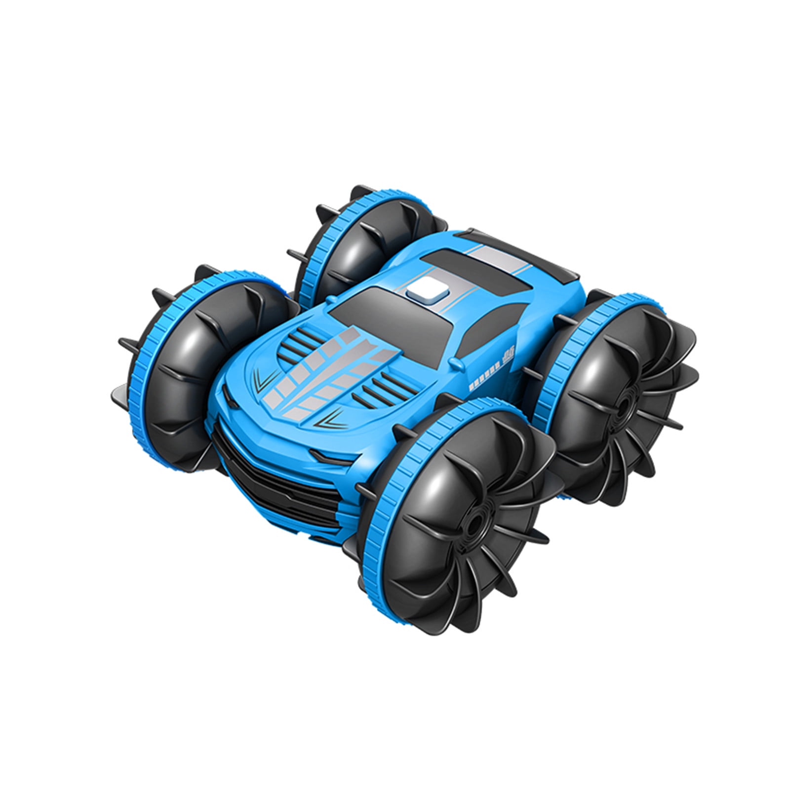 Blue Kids Remote Control Truck 4Wd Off Road Monster Car 360 Rotation ...