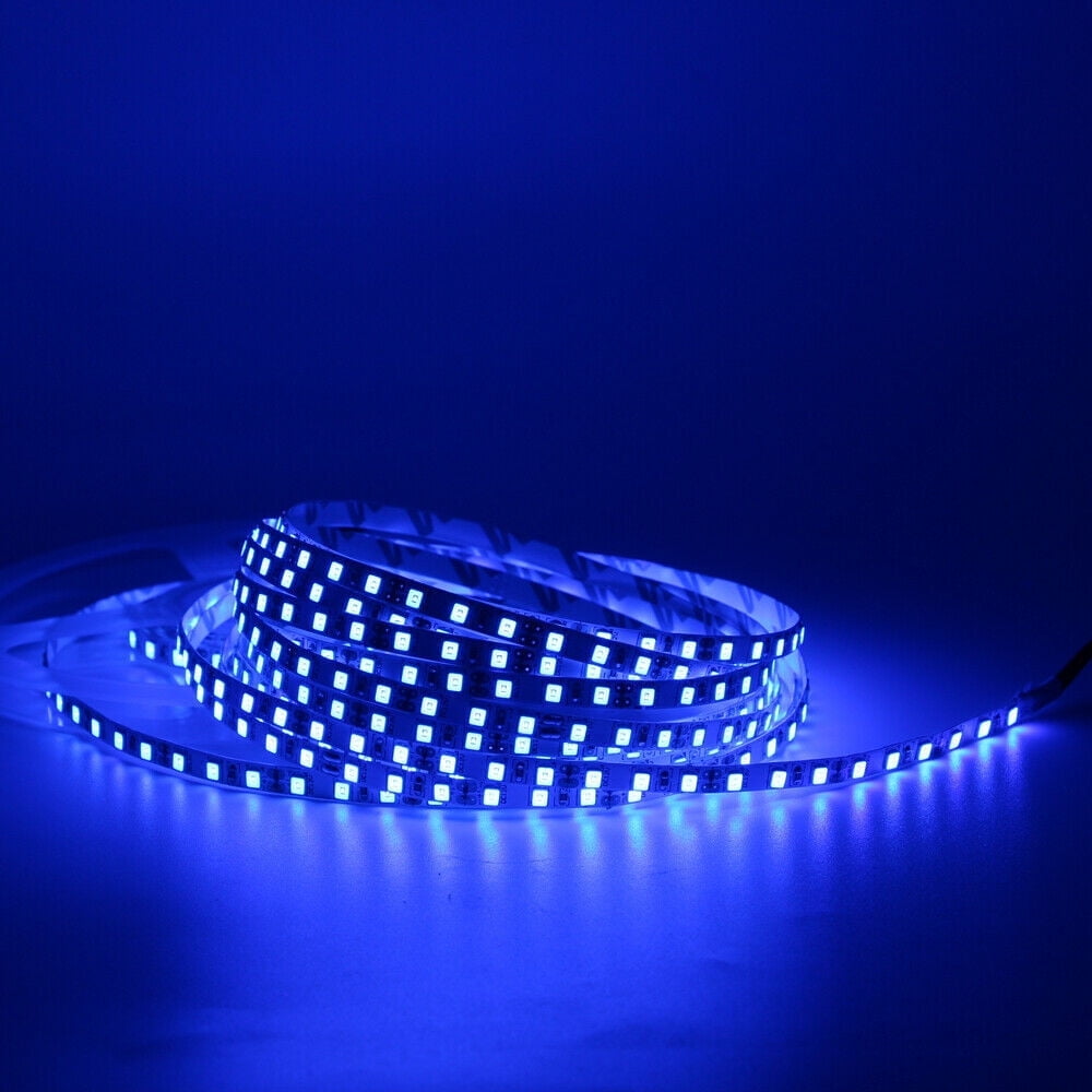 IVBDQV Blue LED Light Strip, 5050 Rope Light, 16.4FT, 5M, 300 LEDs ...