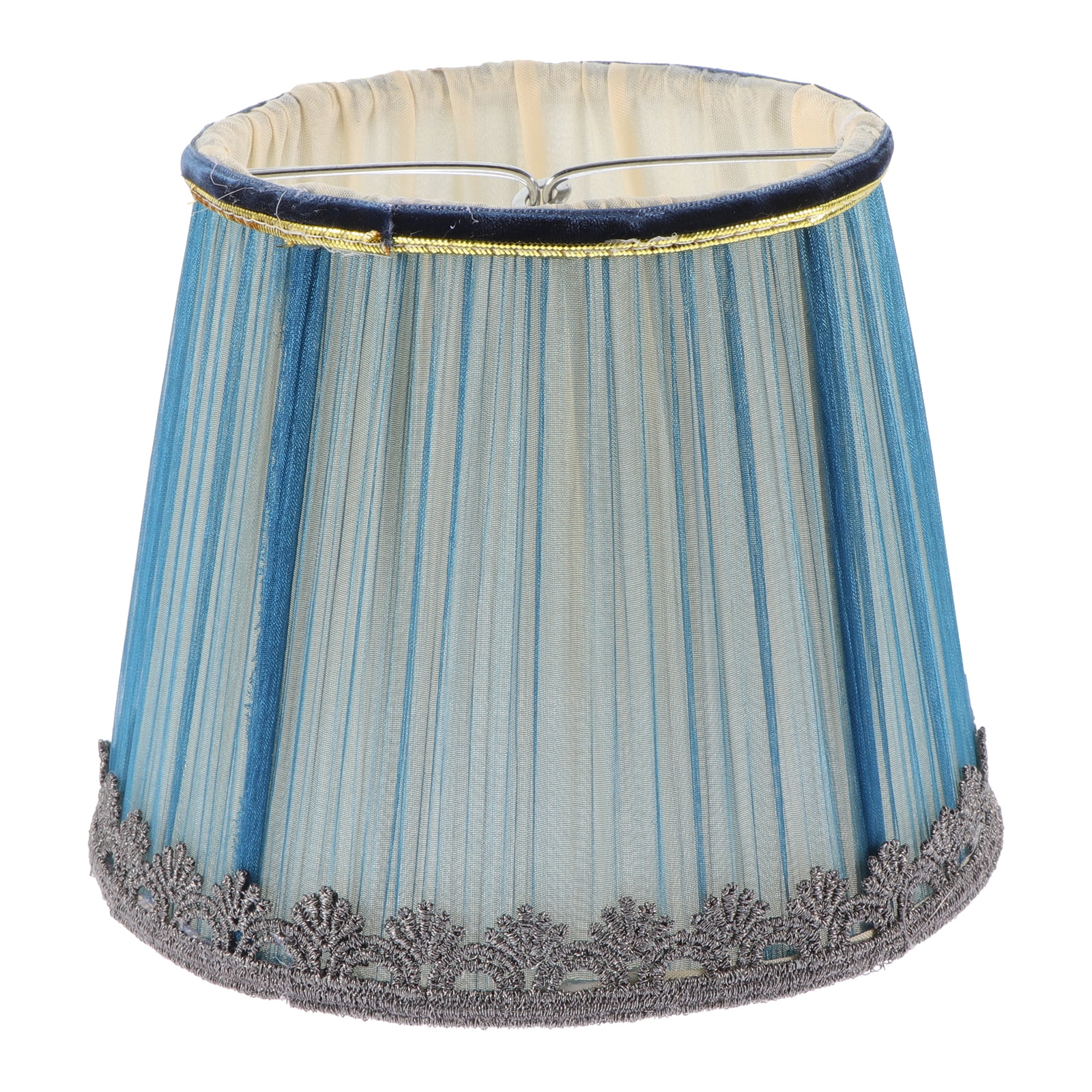 Blue Lamp Shades for Floor Lamps Fabric Lampshade Wall Light Accessory ...