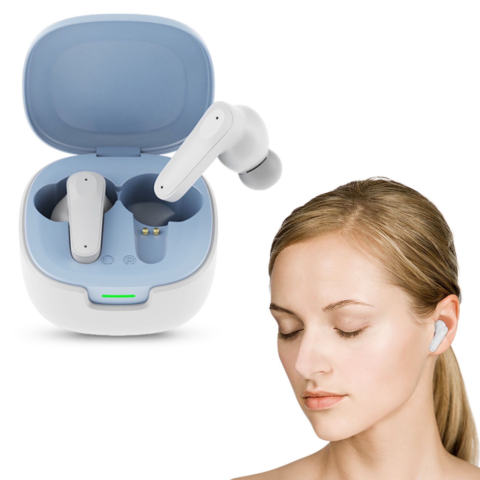 Blue Language Translator Earphone Simultaneous Interpretation Device ...