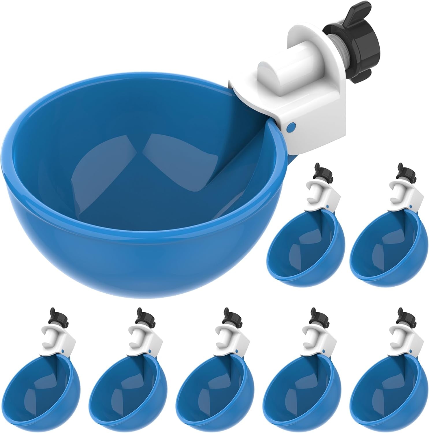 Blue Large Automatic Chicken Waterer Cups Suitable for Ducks, Geese ...