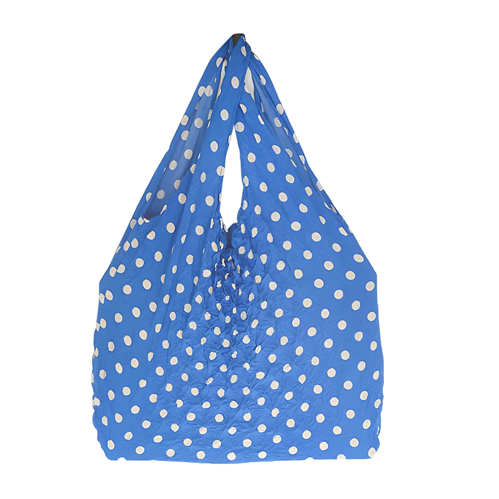 Blue Large Capacity Multipurpose Shopping Bag Tote Bag Telescopic ...