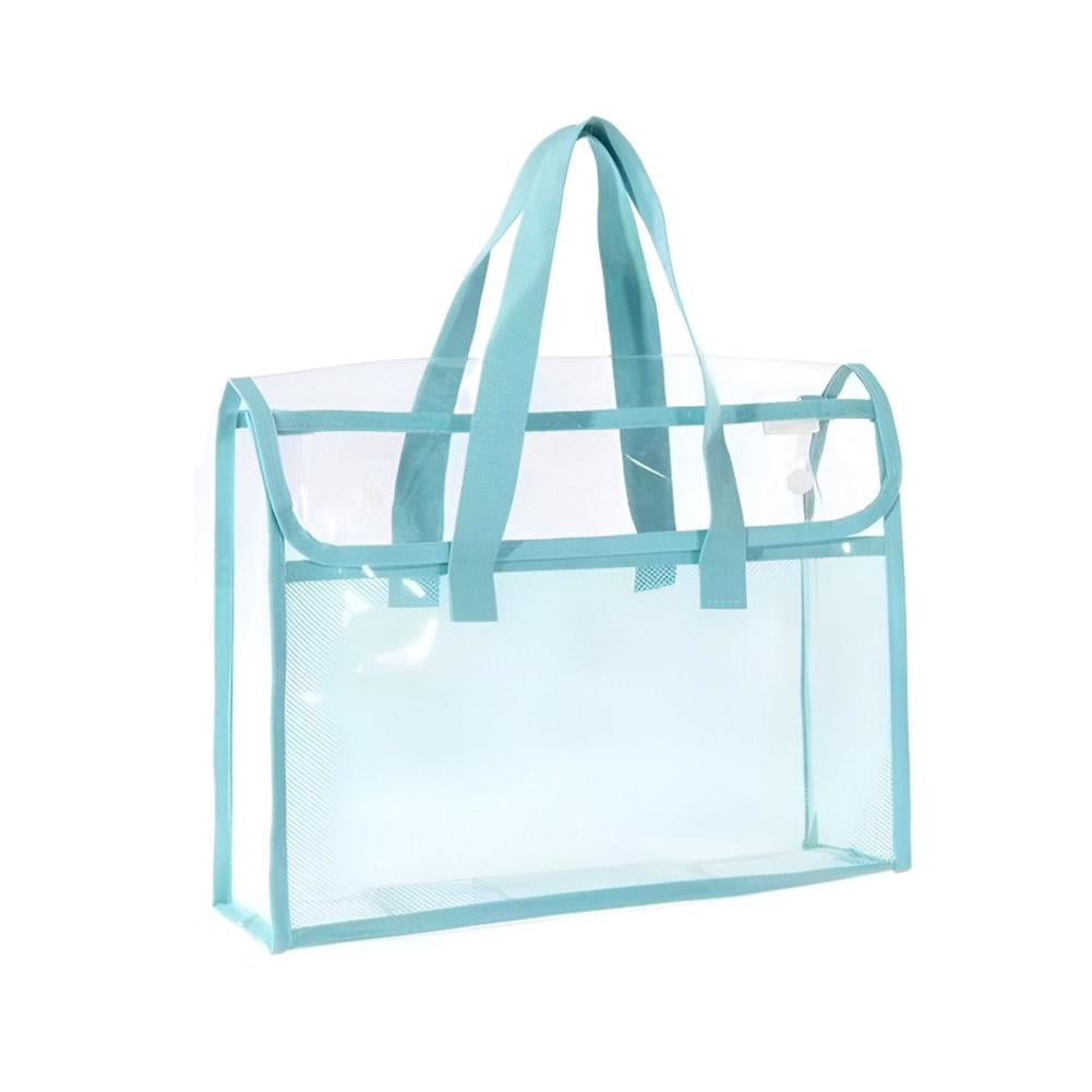 Blue Large Capacity Portable Tutoring Bag Primary School Subject Bag ...